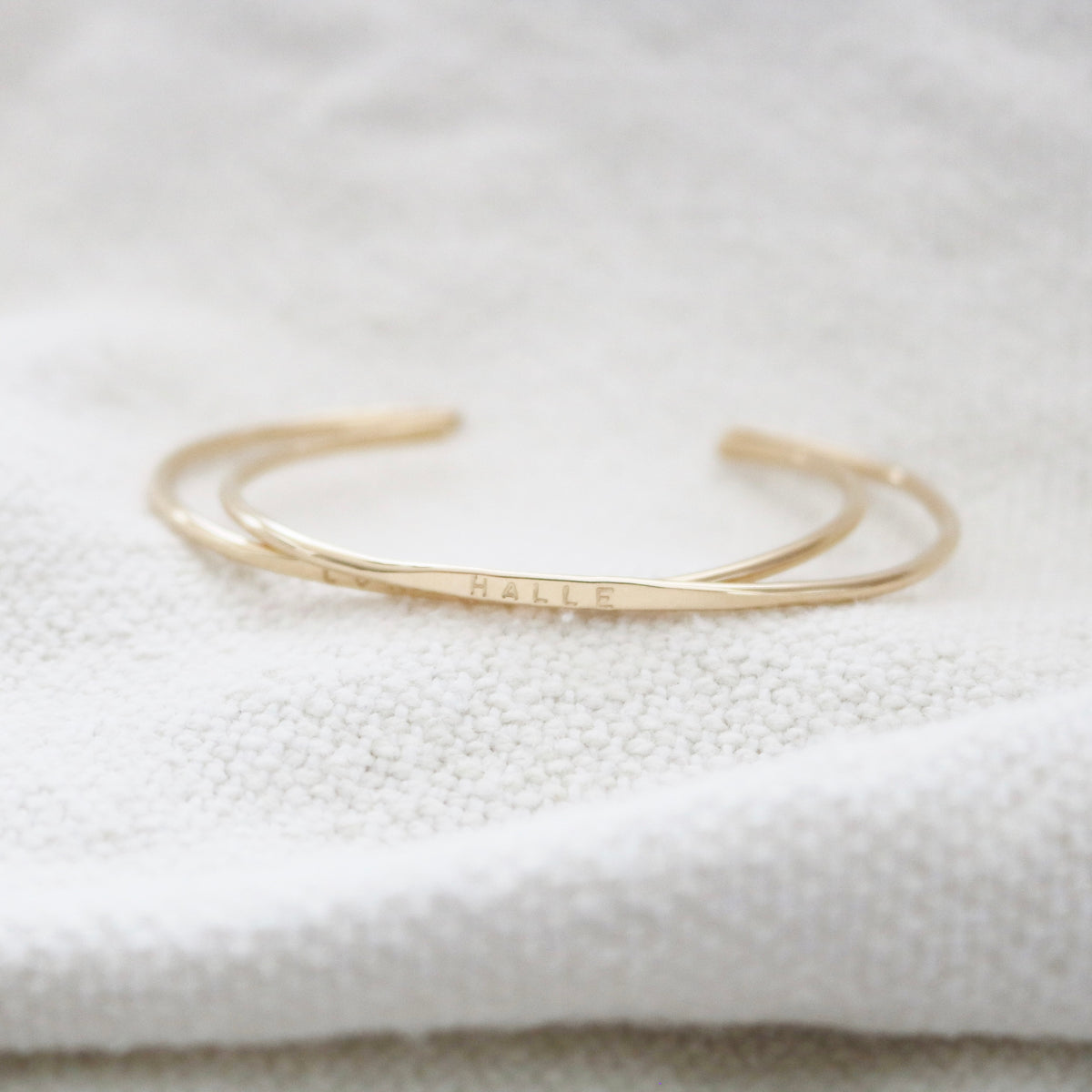 Hand Stamped Bracelet – Shop Callie Jewelry