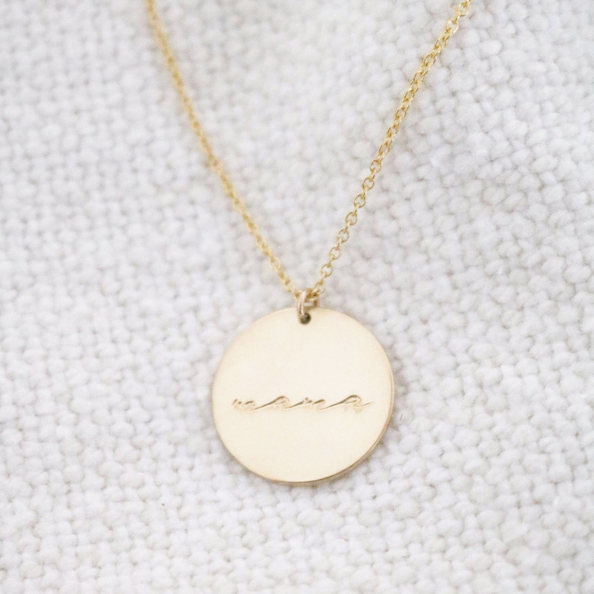 The Mama Disc Necklace – Shop Callie Jewelry